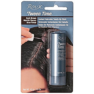 Roux Instant Root Concealer by Roux, Brown Hair Color, Temporary Touchup Stick, Pack of 1