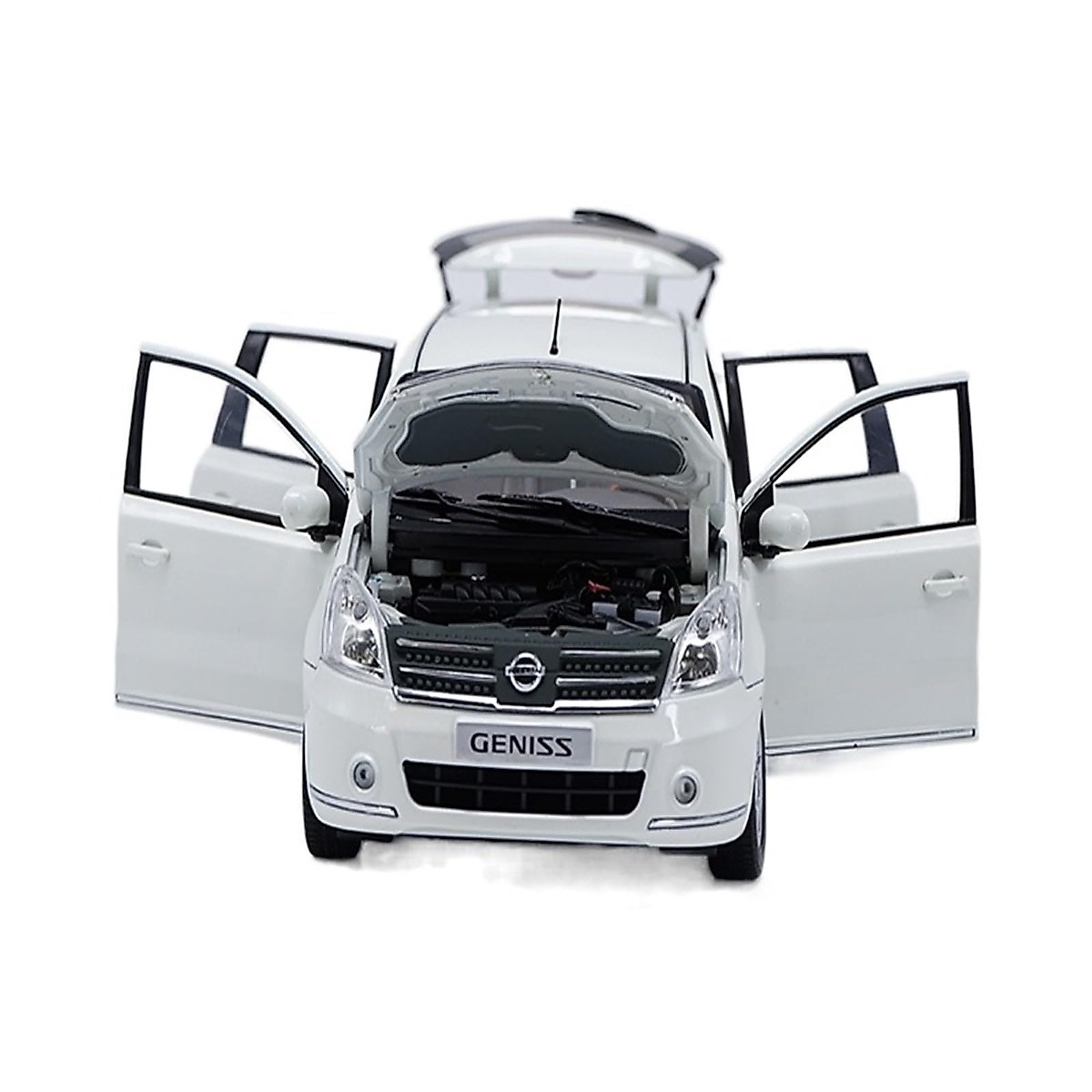 HAYCHE Alloy Resin Car Vehicle Model 1 18 Fit for Nissan Genesis Scale Static Die-cast Alloy Model Car Adult Display Photo Props Decoration Festive Deluxe Gift