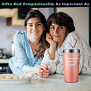 BIRGILT Mom Gifts from Daughter, Son, Kids - Remember I Love You Mom - Christmas Gifts for Mom - Mothers Day Gift for Mom - Tumbler Cup