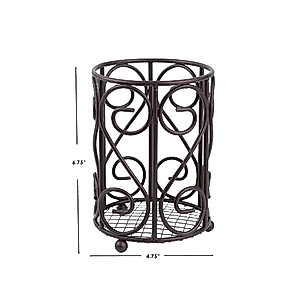 Home Basics Scroll Collection Cutlery Holder