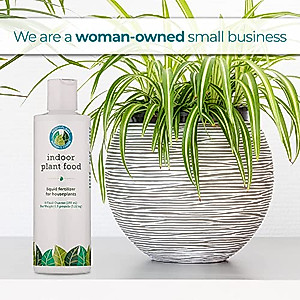 Indoor Plant Food - All Purpose Plant Fertilizer for House Plants - for Your Pothos, Peace Lily, Monstera or Cactus - Organic Liquid Fertilizer for Potted Plants - Houseplant Resource Center