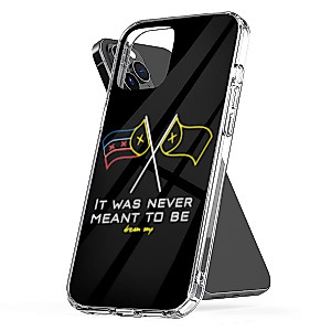 Phone Case It Aesthetic was Shockproof Never Cover Meant Funny to Be Dream SMP Flags Compatible with iPhone 15 14 13 12 11 X Xs Xr 8 7 6 6s Plus Mini Pro Max Transparent
