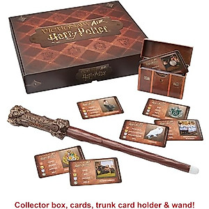 Mattel Games Pictionary Air Harry Potter Family Game for Kids & Adults with Light Wand & Themed Picture Clue Cards