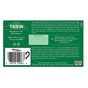Tadin Boldo Herbal Tea. Caffeine Free. 24 Tea Bags. 1.18 oz. Pack of 3