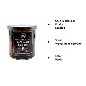 DW Home Woodsmoke Bourbon Scented Candle