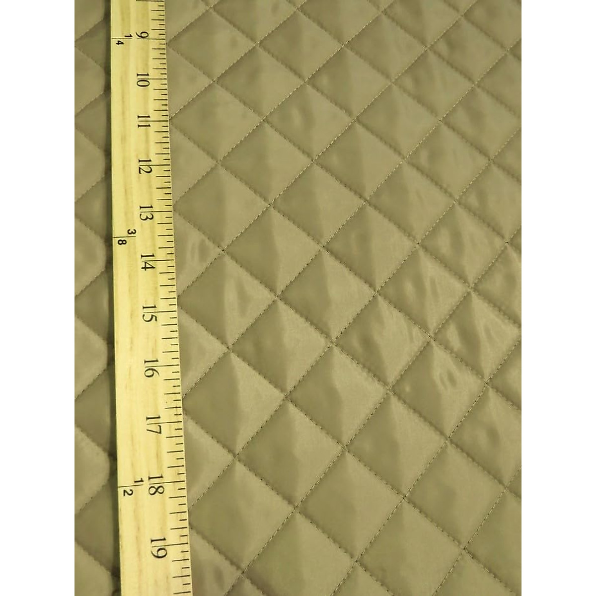 Quilted Polyester Batting Fabric - Black - 58"/60" Width Sold by The Yard