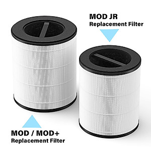 CFKREYA Replacement HEPA Filter Compatible with Oransi Mod/Mod+ Air Puri-fier, High Efficiency 3-in-1 True HEPA Filter Replacement, 1 Pack