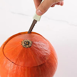 3-in-1 Nesting Pumpkin Tool Set,Halloween Pumpkin Carving Tools,Portable Multifunctional Pumpkin Cutting Supplies,Halloween Professional Pumpkin Carving Kit for for Halloween Door Decorations
