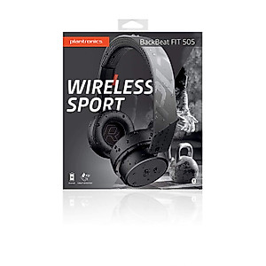 Plantronics BackBeat Fit 505 Wireless Sport Bluetooth Headphones Black