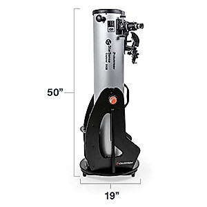 Celestron – StarSense Explorer 8-inch Dobsonian Smartphone App-Enabled Telescope – Works with StarSense App to Help You Find Nebulae, Planets & More – 8” DOB Telescope – iPhone/Android Compatible