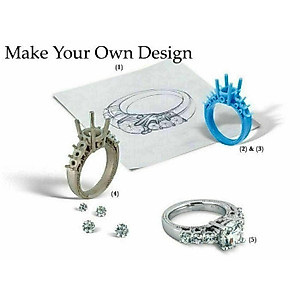 Silverjewel 4 Ct Marquise & Pear Cut Diamond Toi Et Moi Solitaire Wedding 2-Stone Engagement Ring For Women 14K Yellow Gold Plated 925 Sterling Silver Handmade Promise Ring Birthday Gift For Her