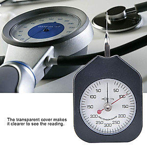 Double Needle Dial Tension Gauge Meter Tension Meter Dial Tension Gauge Gram Force Gauge Tensiometer Measuring Tool Plastic(SZG-150-2)
