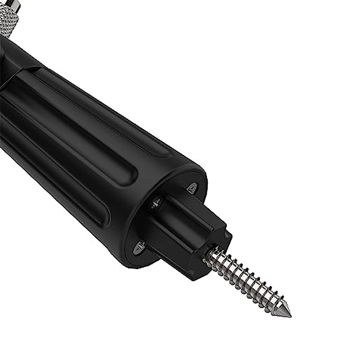 Holicfun Tree Mount for Security Camera and Solar Panel, Universal Wooden-Wall Holder for Ring, Blink, Arlo, Eufy, Wyze, Google Nest, Simplisafe and More, Adjustable Angle, Easy Installation (Black)