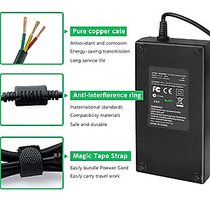 J-ZMQER AC/DC Adapter Compatible with Artograph LED300 LED 300 Digital Art Projector Power Supply Cord Cable PS Charger Mains PSU