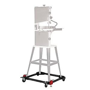 PROTOCOL Equipment Universal Rolling Base for Large Power Tools and Machinery, Durable Steel Construction, Adjusts from 12 inches to 33 inches, Foot Levers Lock for Stability, 400 lb. Capacity