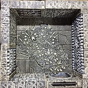 3DEGOS Bone Piles DND Terrain for Dungeons and Dragons Terrain, D&D, Pathfinder, Warhammer 40k, Miniatures, D and D, Dungeons and Dragons Gifts, Dungeon Master
