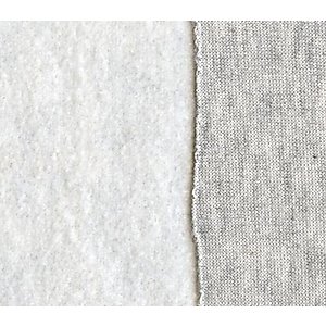 Cotton Fleece Fabric Ash Gray / 60" Wide/Sold by The Yard