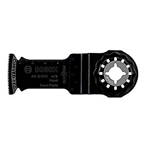 Bosch 2608661904 AIZ 32 EC HCS Plunge Cut Saw Blade, Black