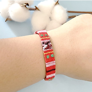 WAINIS 20PCS Wrap Friendship Bracelets Men Women Hemp Cords Ethnic Tribal Bracelets Wristbands