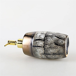 Soap Bottles 550ML Large Capacity Lotion Bottle Vintage Home Multifunctional Press Bottle Ceramic Soap Dispenser Soap Dispenser