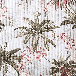 Tommy Bahama - Daybed Set, Cotton Bedding with Matching Shams & Pillow Cover, Lightweight Home Decor for All Seasons (Bonny Cove Beige, Daybed)