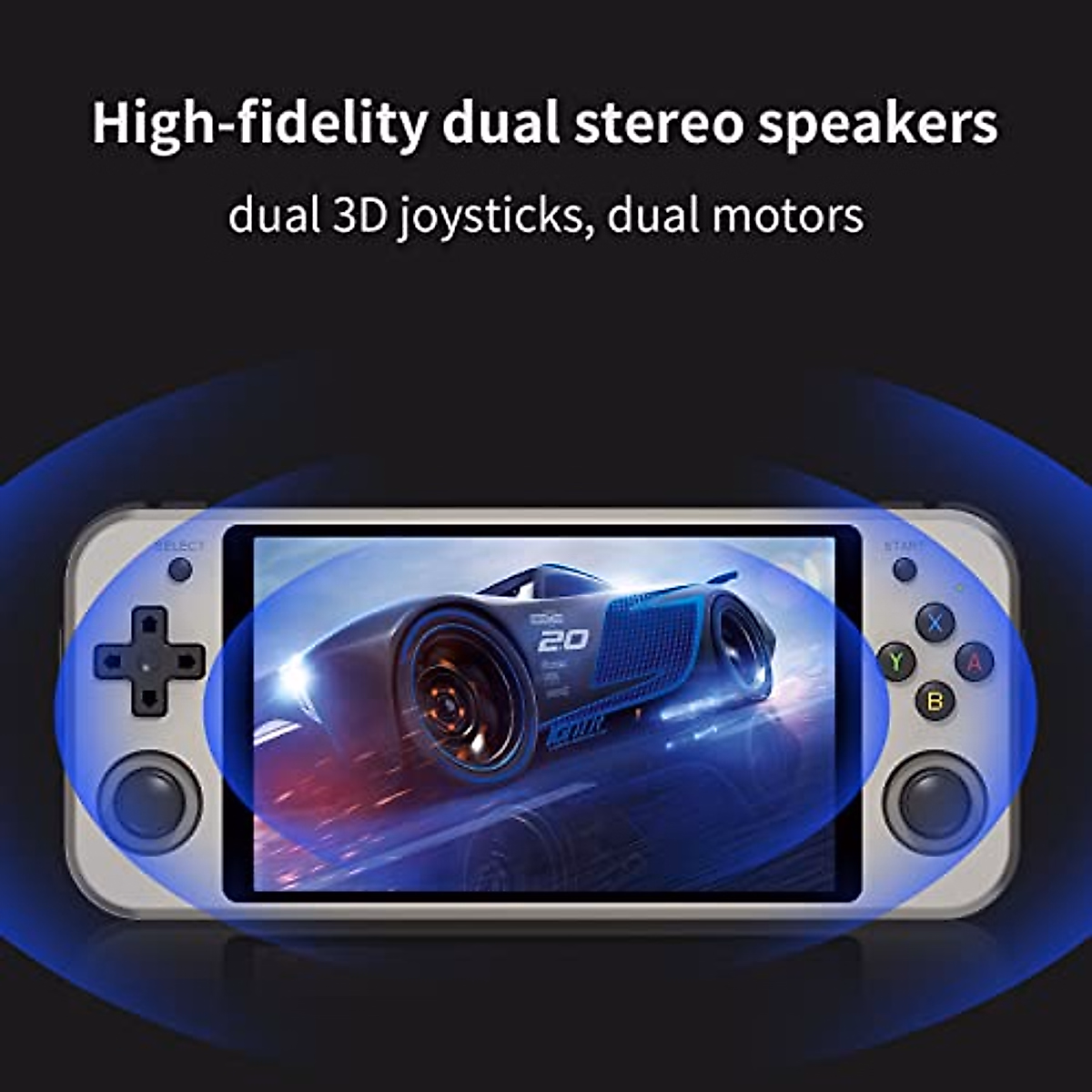 Cintwor RG552 Handheld Game Console 5.5incTouch Screen Support Alternate Use of Dual Systems Android 64 GB High Speed eMMC 5.1 Double Stereo Speaker and 30W Fast Charging…
