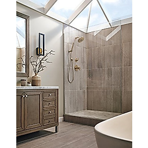 Delta Faucet Wall-Mount Supply Wall Elbow for Hand Held Shower with Hose, Champagne Bronze 50560-CZ