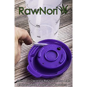 2 Drinking Straw Cleaning Brush LONG - Bristle Cleaner for Stainless Steel Drink Straws Heavy Duty Brushes For Washing Glass Silicone Metal Straws Tea Pot Spout Mini Micro Bottle