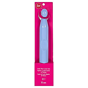 Wrights 3336239001 Boye Jumbo Plastic Crochet Hook, Size T