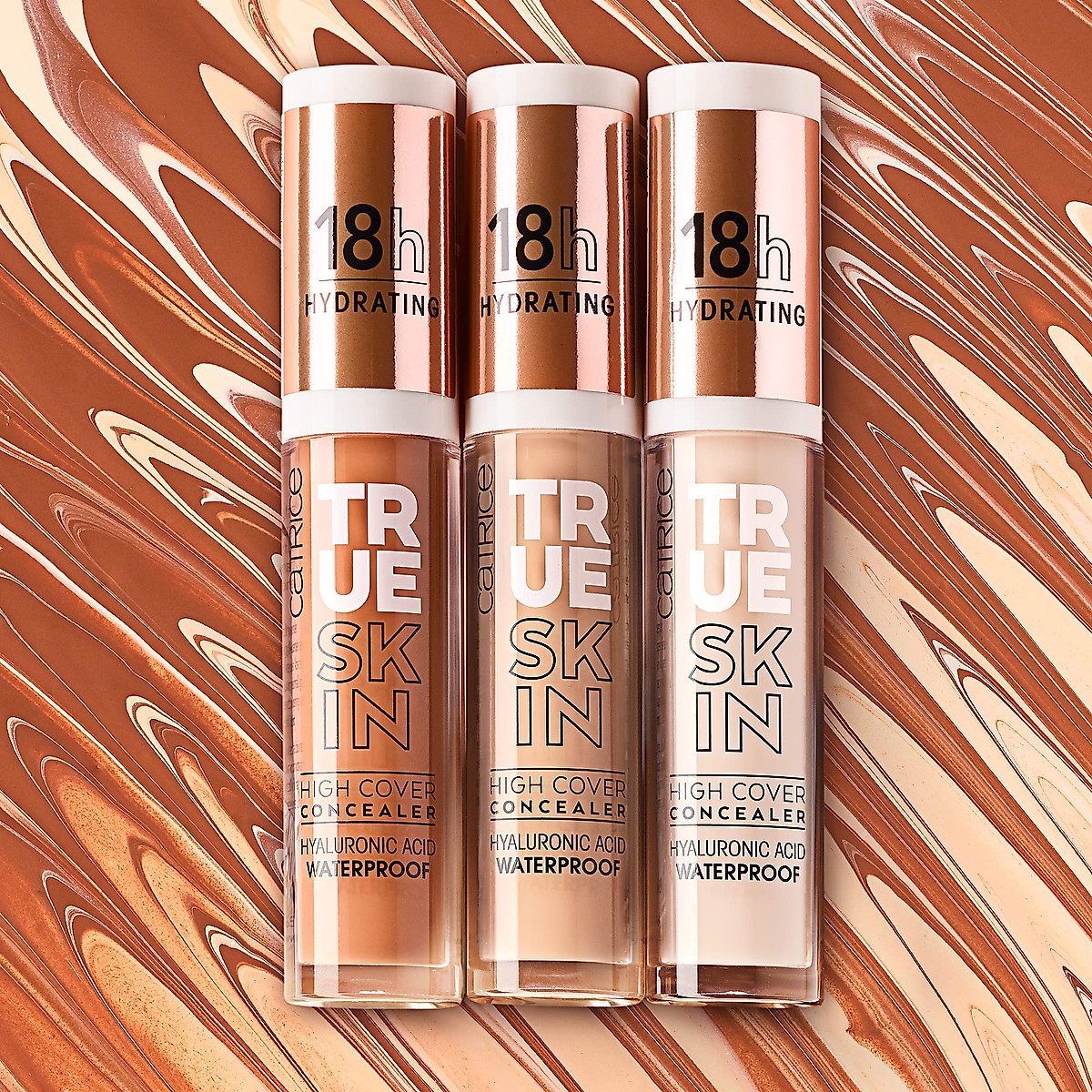 Catrice | True Skin High Cover Concealer (001 | Neutral Swan) | Waterproof & Lightweight for Soft Matte Look | With Hyaluronic Acid & Lasts Up to 18 Hours | Vegan, Cruelty Free
