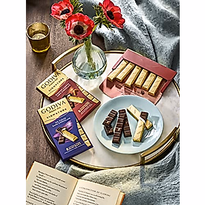 Godiva Chocolatier Signature Roasted Almond Dark Chocolate, 12-Ct. (8 pc. each)