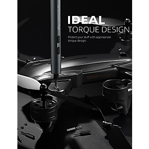 iFu Mini Electric Screwdriver, 90 in 1 Precision Screwdriver Set – Small Cordless Power Screwdriver with LED Light & 64 Magnetic Bits, Repair Tool for Phone Laptop Camera Watch Computer