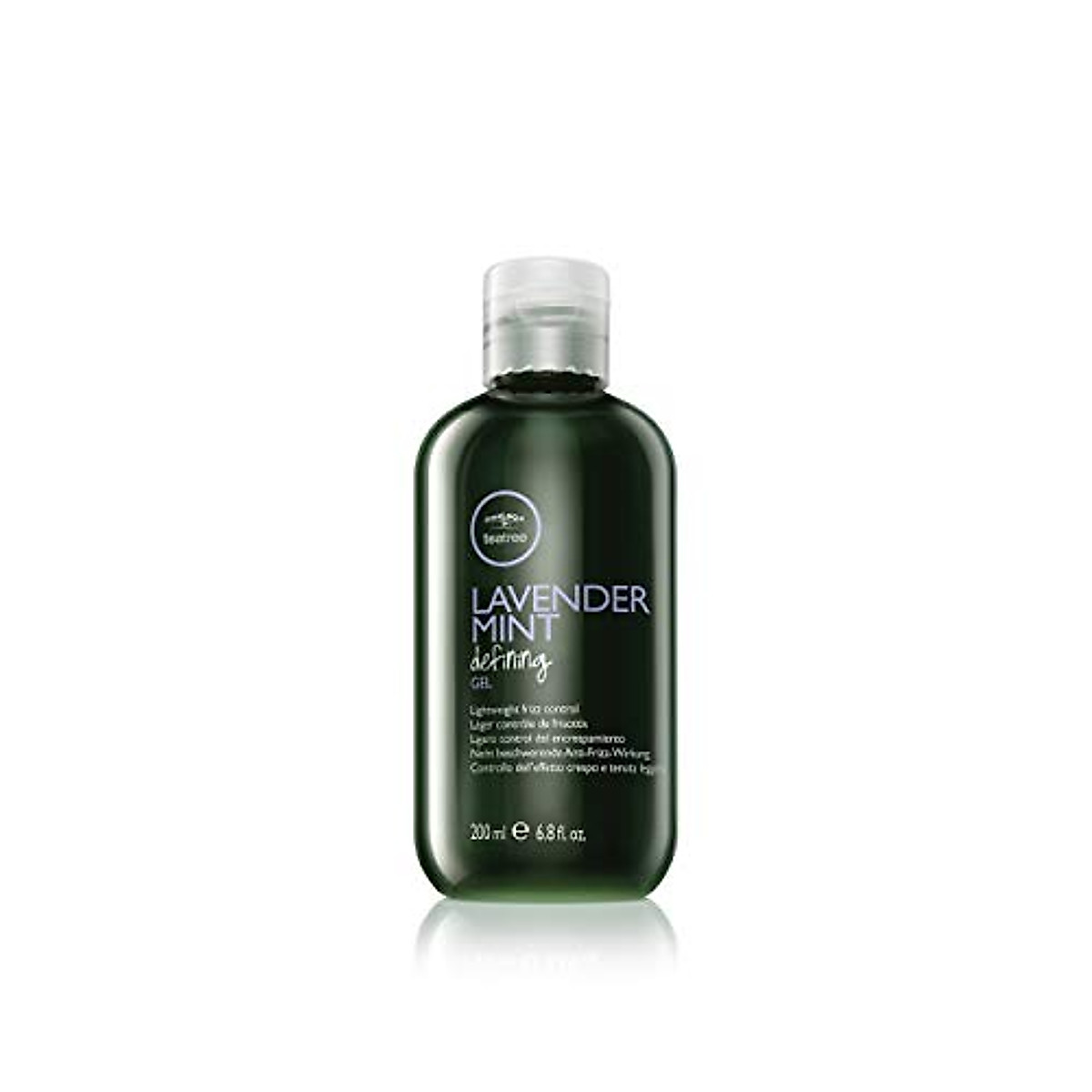 Tea Tree Lavender Mint Defining Gel, Lightweight Frizz Control, For Coarse, Curly + Dry Hair, 6.8 oz.