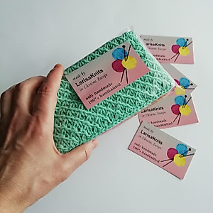 Set 3 Dishcloths Scowing Rag Towels Hand Knitted Cotton Coasters Drink Absorbent Hot Pads Mats Home Kitchen Square Reusable Cleaning Supplies Craft Tools Zero Waste Handmade