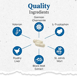 ARK NATURALS Happy Traveler Capsules, Natural Calming Treats for Dogs and Cats, Reduces Anxious and Nervous Behavior, 30 Count, Packaging May Vary,Blue,700146