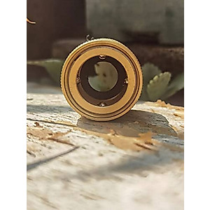 PLG Brass 8-Piece Quick Connect Garden Hose Fittings, 6 Male and 2 Female Set