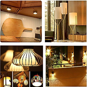 TAIYALOO G8 LED Bulb Dimmable 3W Equivalent to G8 Halogen Bulb 20W-25W, T4 JCD Type Bi-Pin G8 Base, AC 120V G8 Bulb Warm White 3000K for Under Cabinet Light, Under Counter Kitchen Lighting (10 Pack)