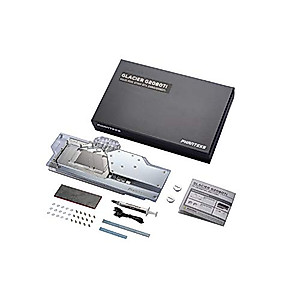 Phanteks (PH-GB2080TiAS_CR01) Glacier G2080Ti Strix GPU Full Waterblock for Asus ROG Strix RTX 2080/2080Ti - Nickel-Plated, Acrylic, Addressable RGB, Mirror Chrome