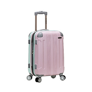 Rockland London Hardside Spinner Wheel Luggage, Mint, Carry-On 20-Inch