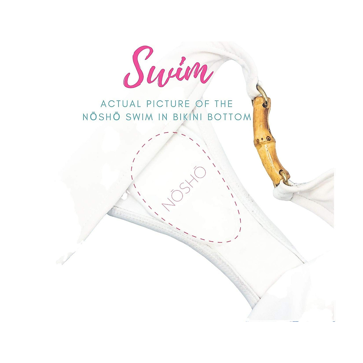 NŌSHŌ Swim Camel Toe Concealer Reusable Invisible Adhesive Silicone for Women Leggings Swimwear Activewear