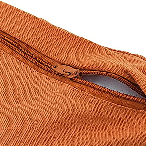 Creative Co-Op Cotton Lumbar French Knots & Embroidered Flowers Pillow, Coral & White