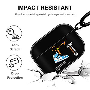 Gedicht for Airpods Pro 2nd Generation Case 2022 Air Sports Shoes, Protective TPU Soft Cases Cover Rugged for Apple Airpod Pro 2 with Keychain for Women Men，Black Blue