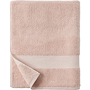 Amazon Aware 100% Organic Cotton Plush Bath Towels - 6-Piece Set, Blush
