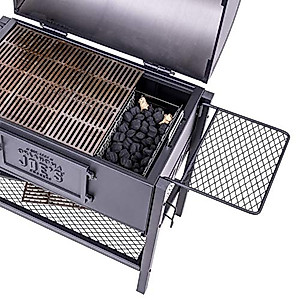 Oklahoma Joe's 3697490W01 Charcoal Grill Smoker Box, Gray