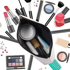 VAMSII Cheer Coach Gifts Cheerleading Coach Makeup Bag Thank You Gift for Cheer Coach Cheerleader Cosmetic Travel Pouch (Cheer Coach Bag)