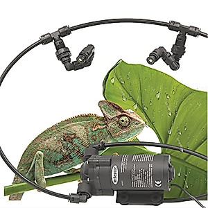 MRREPTILE Reptile Mister, Misting System for Reptiles Terrarium, Mister for Chameleon Turtle Lizard, MS200 Mister New Version, Tank Mister