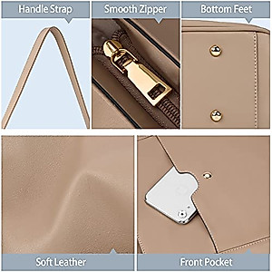 Purses and Handbags Leather Tote Bags for Women PU Hobo Bag Large Shoulder Bag with adjustable shoulder strap