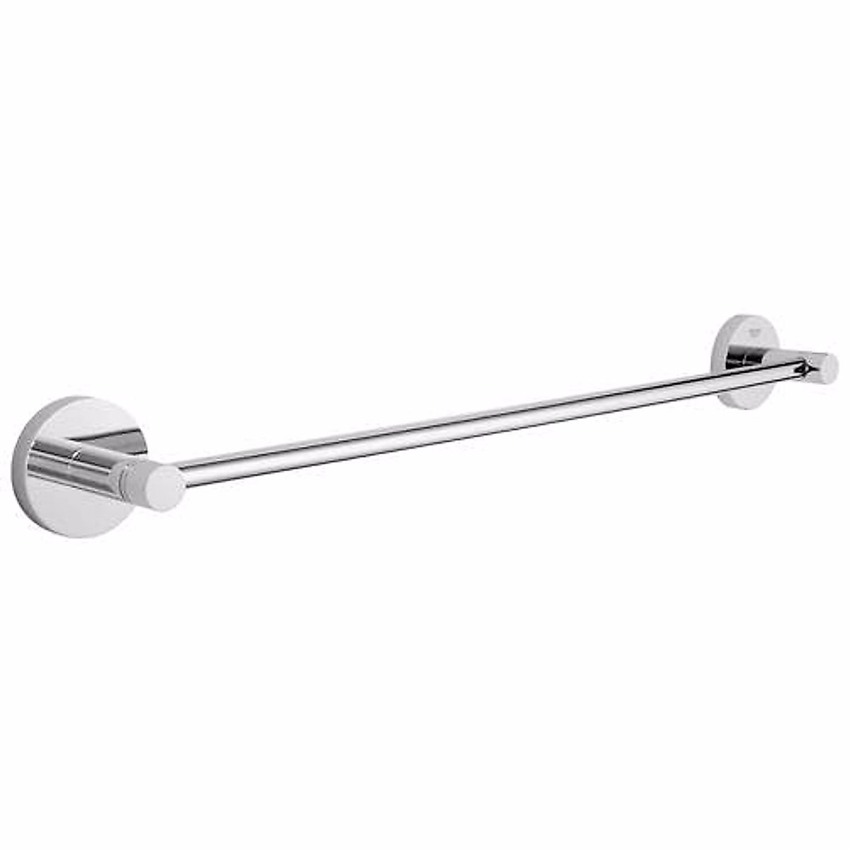 Grohe 40688001 Essentials Towel Bar, Starlight Chrome 18 Inch