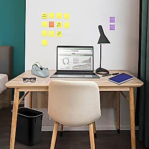 Acrimet Wastebasket Bin 13QT (Plastic) (Black Color) (Set of 4)