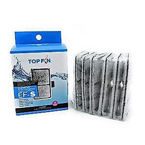 Top Fin EF-S Element Filter Cartridges (6 Count) for Fish Tank